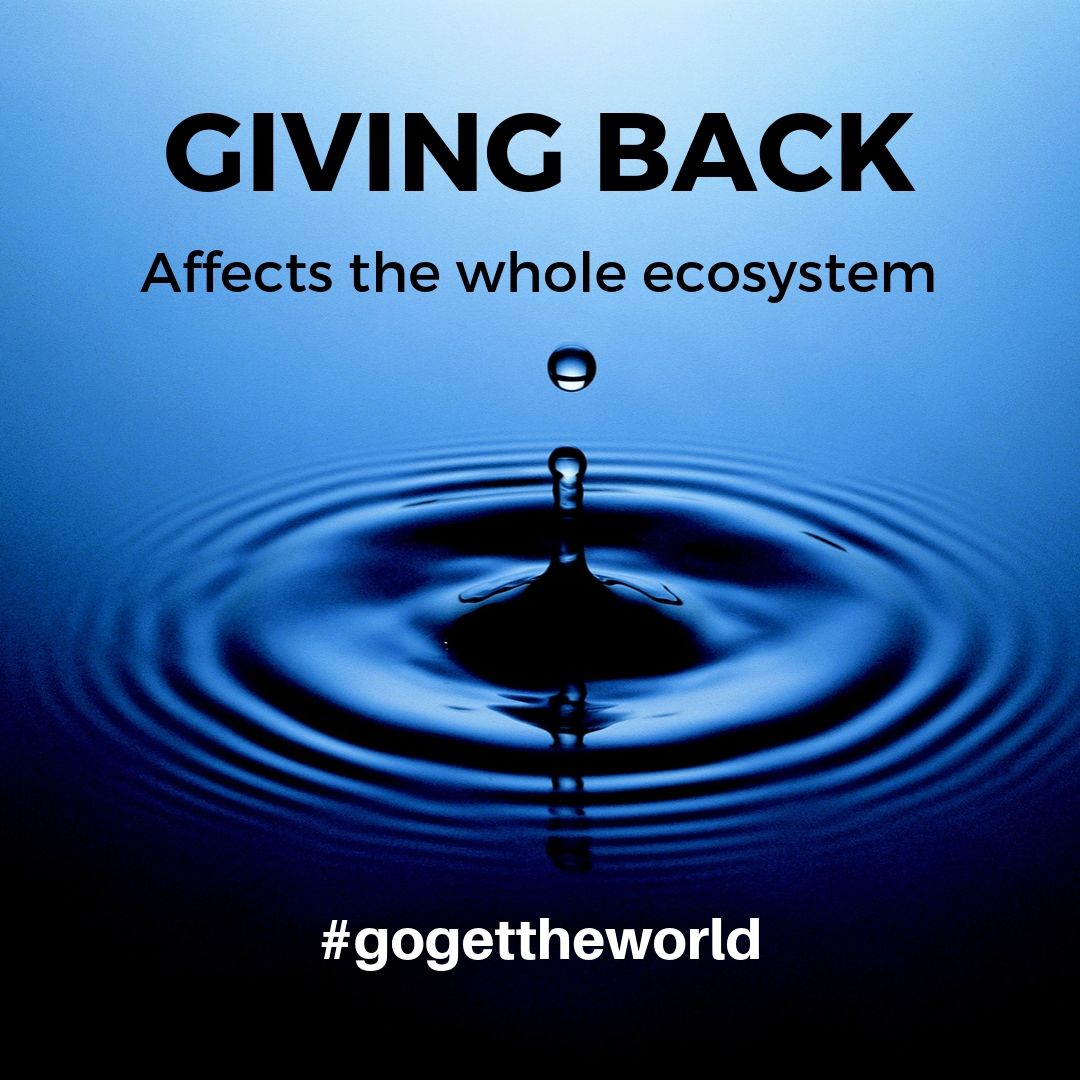 It’s All About Giving Back – Go Get The World